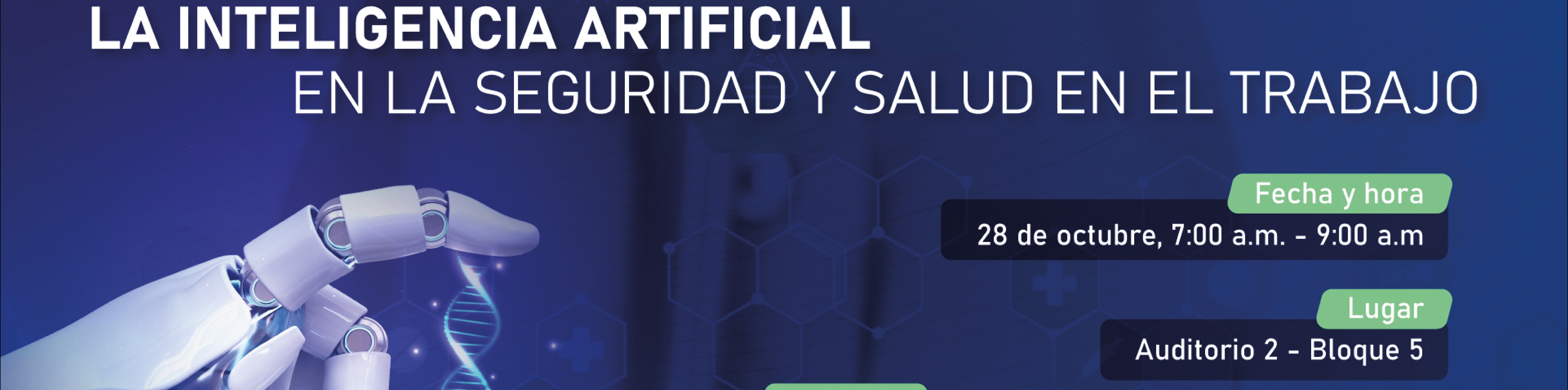 La inteligencia artificial en la seguridad y salud en el trabajo - Inicio