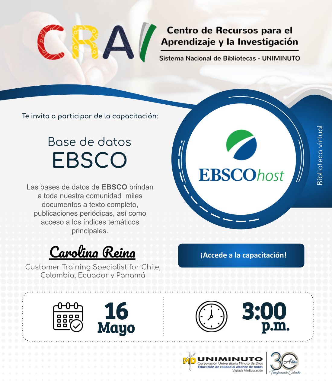 Base de datos EBSCO host - Inicio